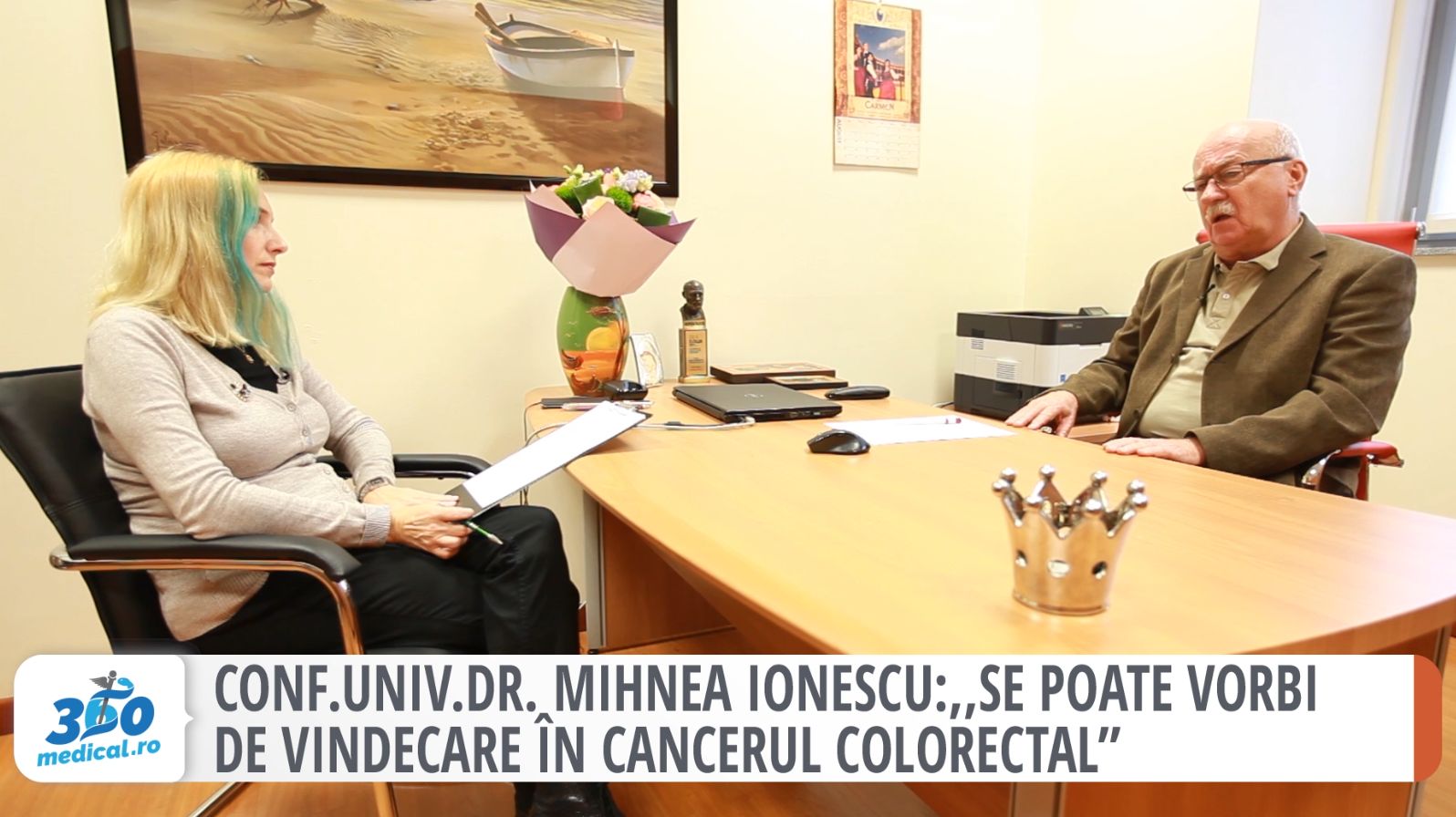 Conf. univ. dr. Mihnea Ionescu: ,,Se poate vorbi de vindecare în cancerul colorectal ...